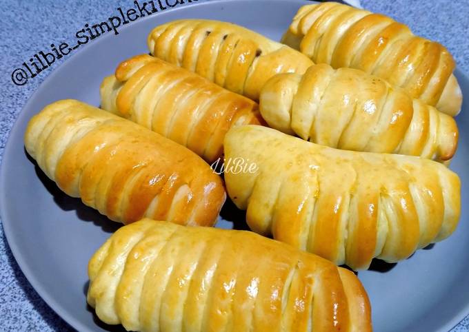 Resep Roti Isi Pisang Coklat Keju Oleh Lilbie Cookpad