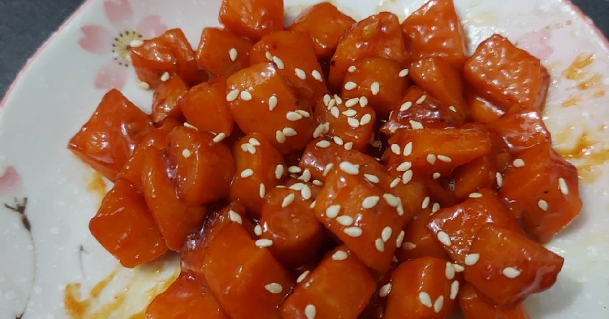 Resep Korean Sweat Potato (Goguma) oleh Silvia Mgrt Kitchen - Cookpad