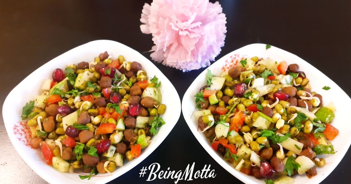 Protein Bhel Recipe by Jasmin Motta _ #BeingMotta - Cookpad