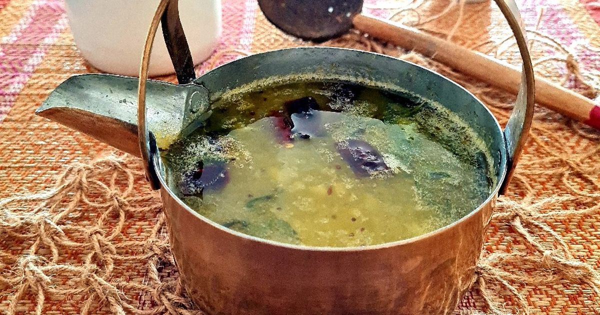 Luna Bose দ্বারা কাঁচা আমের রসম (Kancha Aamer Rasam Recipe In Bengali ...