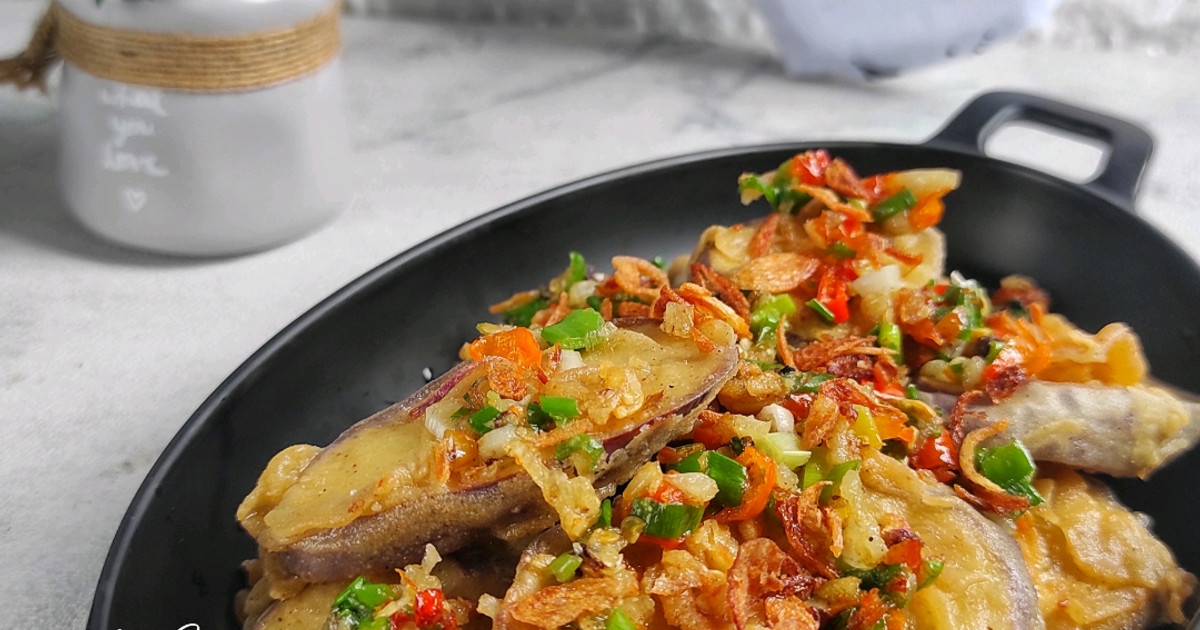 Resep Terong Crispy Cabe Garam oleh Nur Sabatiana - Cookpad