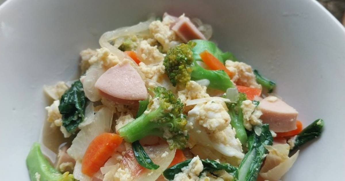 156 resep tumis brokoli telur sosis enak dan mudah - Cookpad