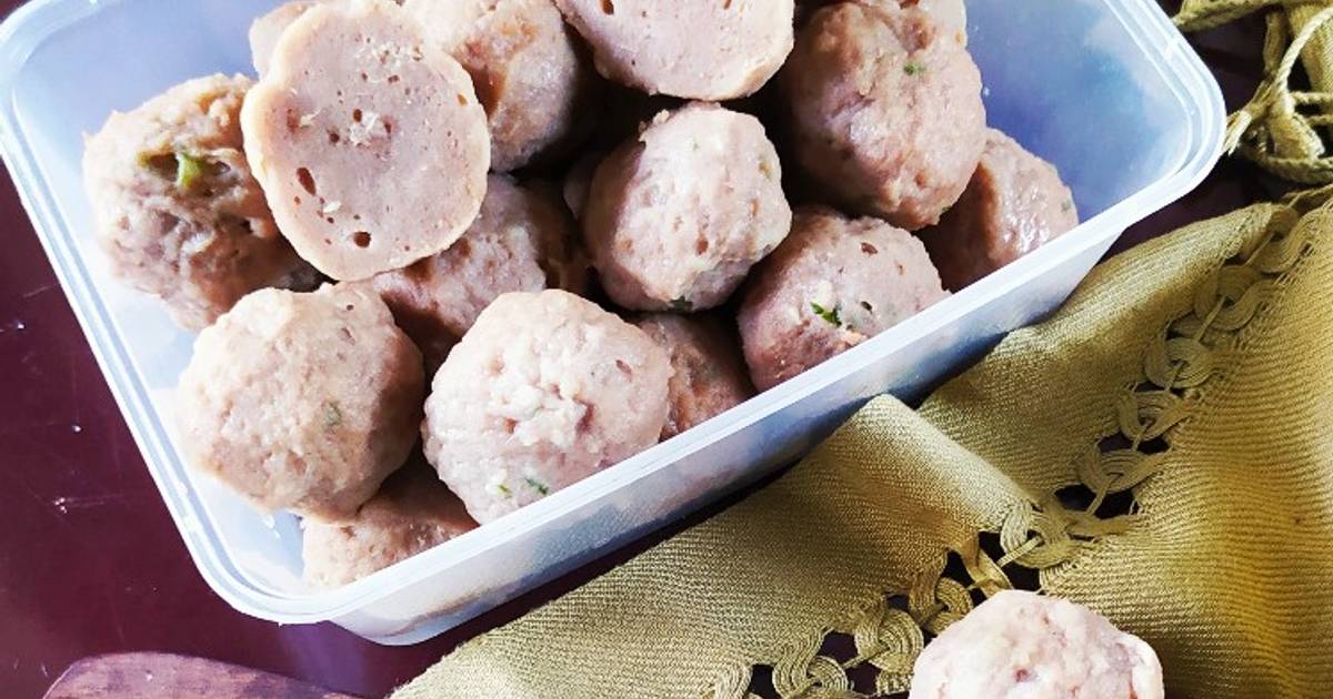 29 resep pentol daging sapi non tepung enak dan mudah - Cookpad