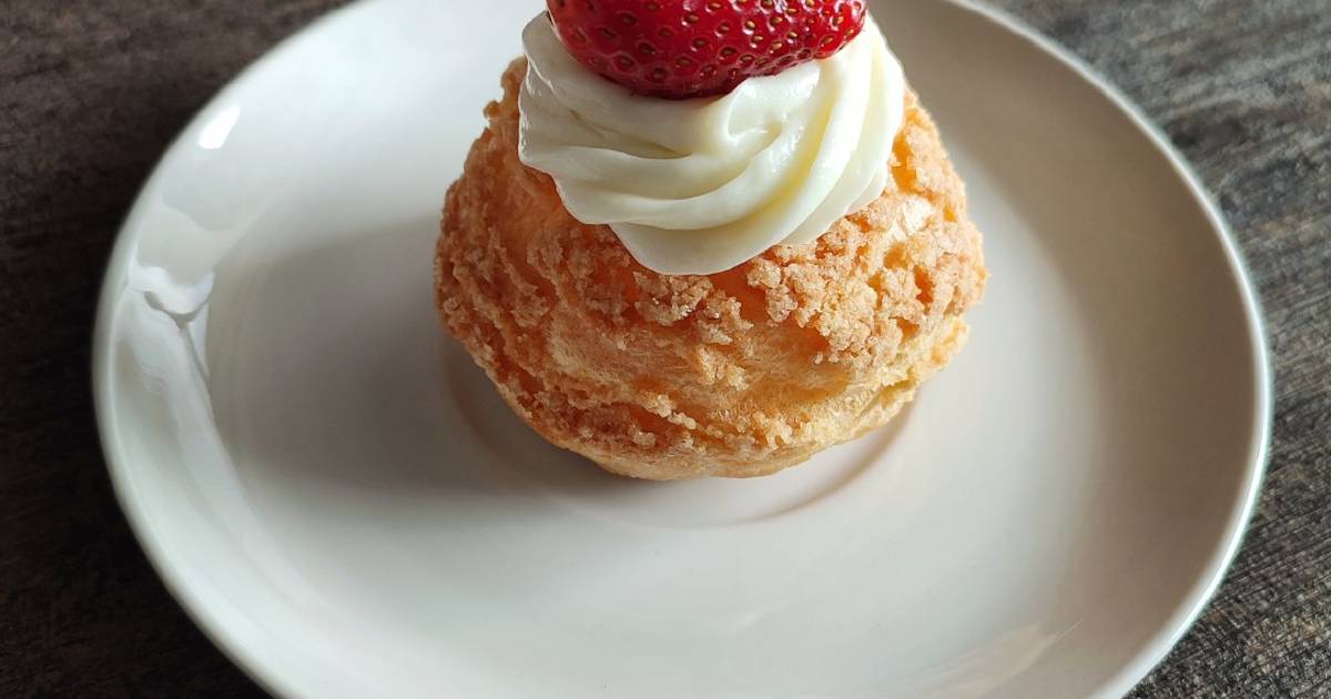 Resep Choux Au Craquelin oleh Nuniek Wijayanti - Cookpad