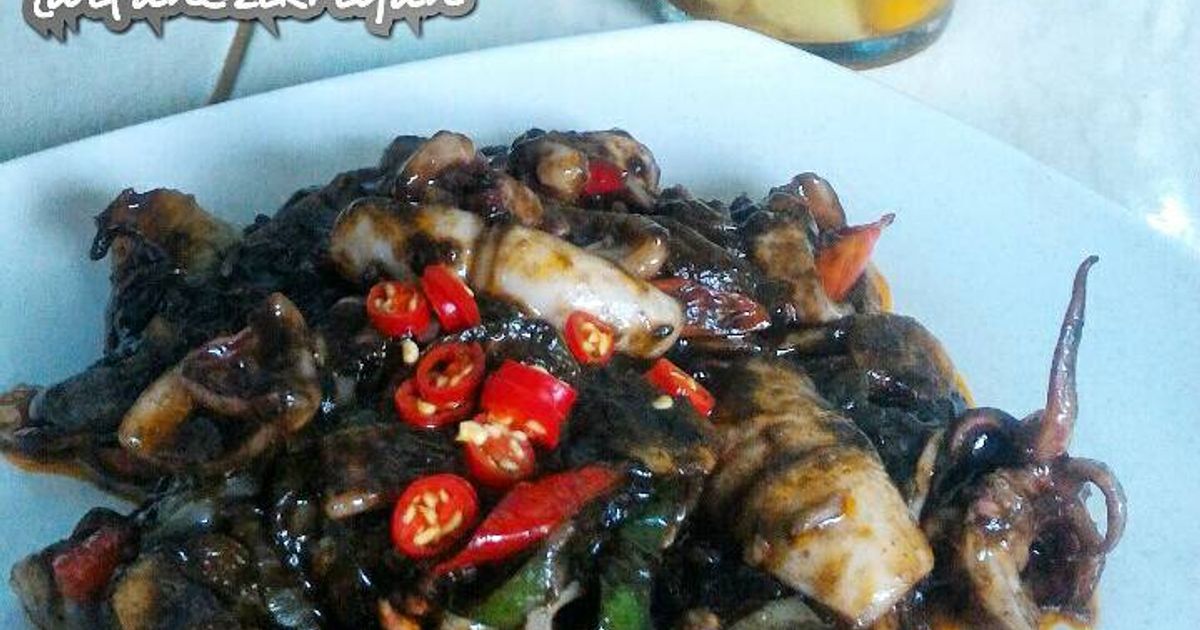Resep Cumi Cumi Hitam Manis oleh ifahdzikriyah - Cookpad