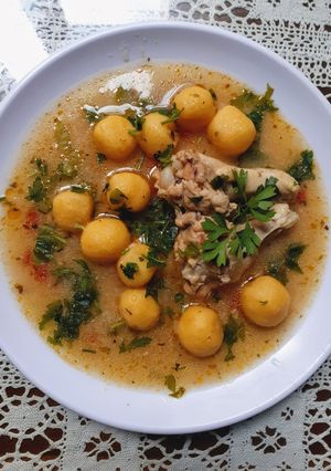 Vori Vori O Bori Bori De Pollo /Caldo De Pollo Recetas Tradicionales De ...