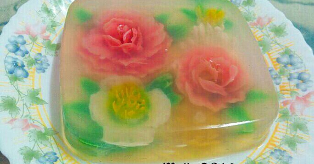 Resep Jelly Art / Puding Art oleh MeL'z 🌸 - Cookpad