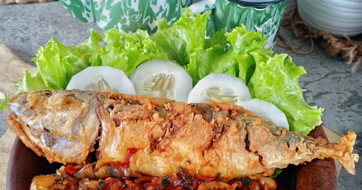 Resep Ikan Kembung Goreng Tepung (Gembung) oleh Yuyun S - Cookpad