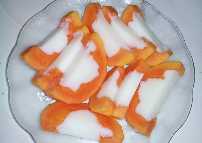 Resep Pudding Susu Pepaya oleh Novi18juwita - Cookpad