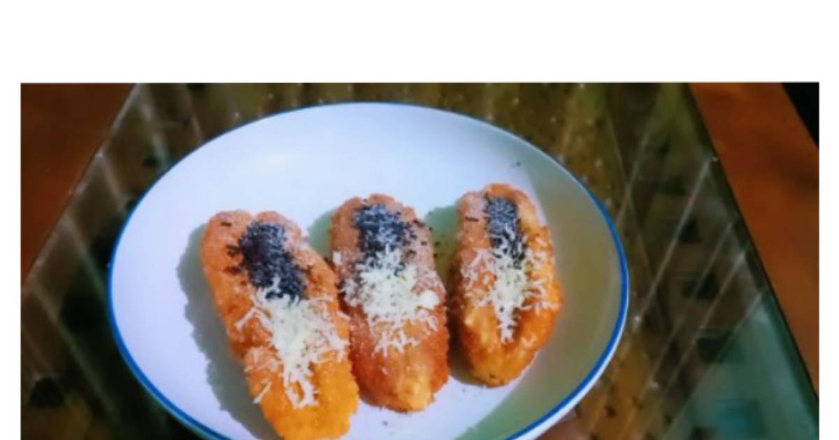 Resep Banana boat crispy oleh Gita Rahayu - Cookpad