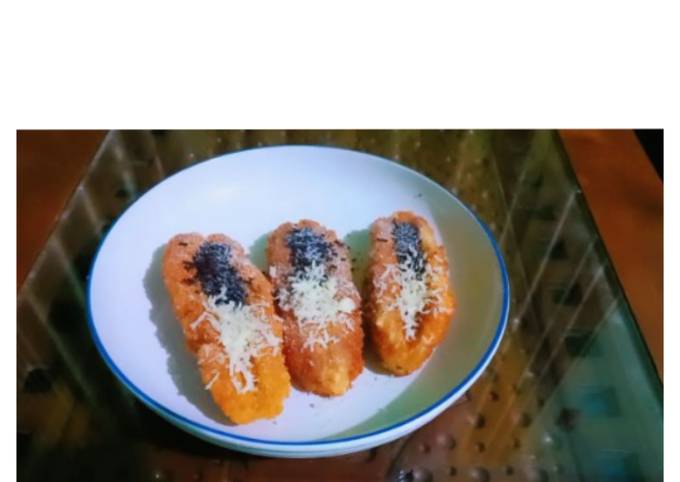 Resep Banana boat crispy oleh Gita Rahayu - Cookpad
