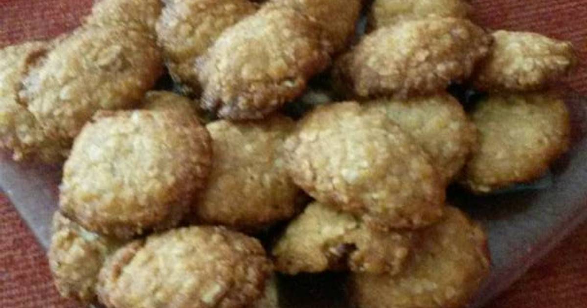 Cookies de avena crocante y coco Receta de silvia dujan - Cookpad