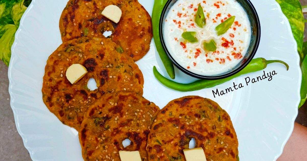 Multigrain Thalipeeth Recipe by Mamta Pandya - Cookpad