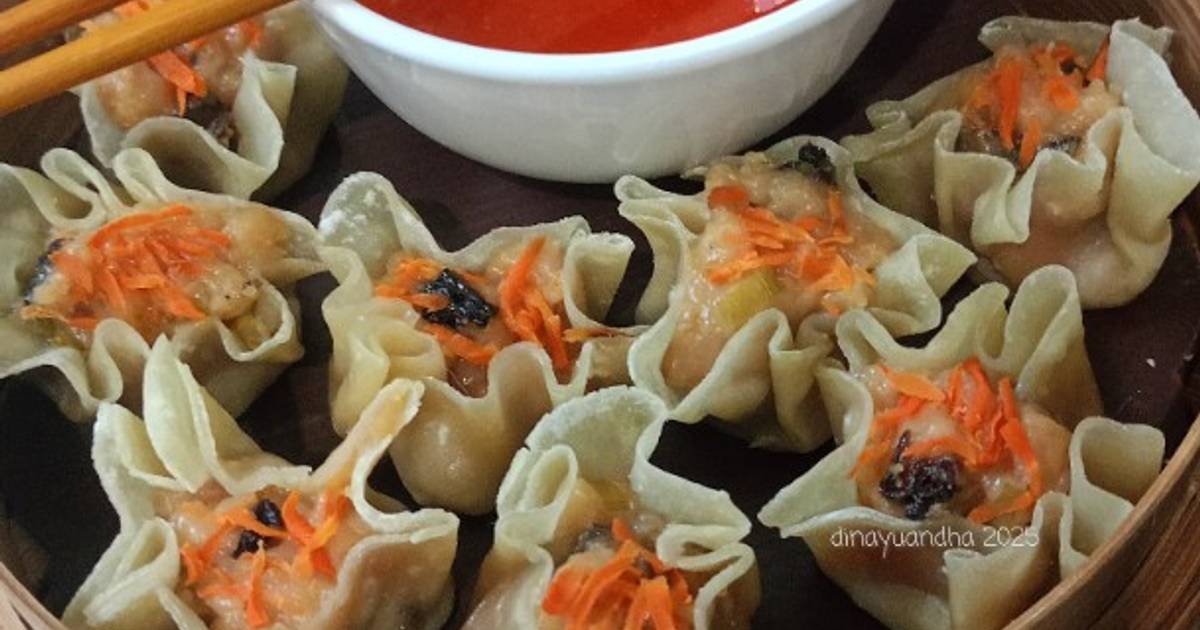 Resep Dimsum Ayam Jamur oleh Dina Yuandha - Cookpad