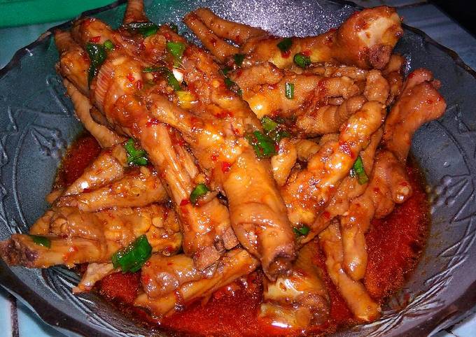 Resep Ceker Mercon oleh Syifa Fatimah - Cookpad