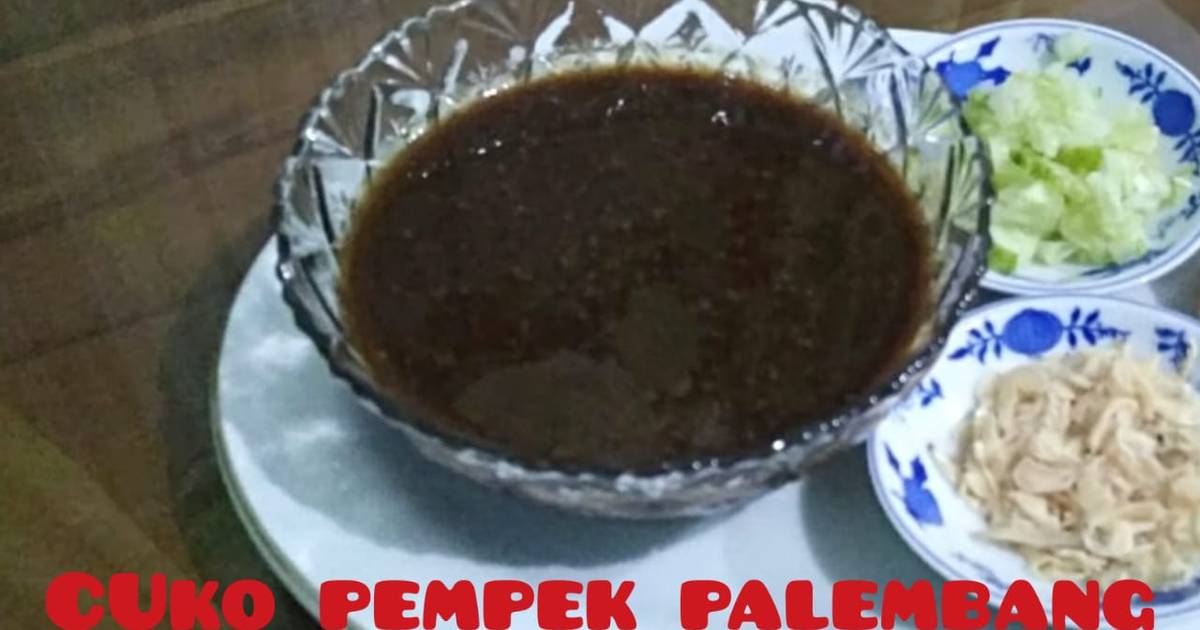 Resep Resep cuko/cuka pempek palembang asli oleh Marisa - Cookpad