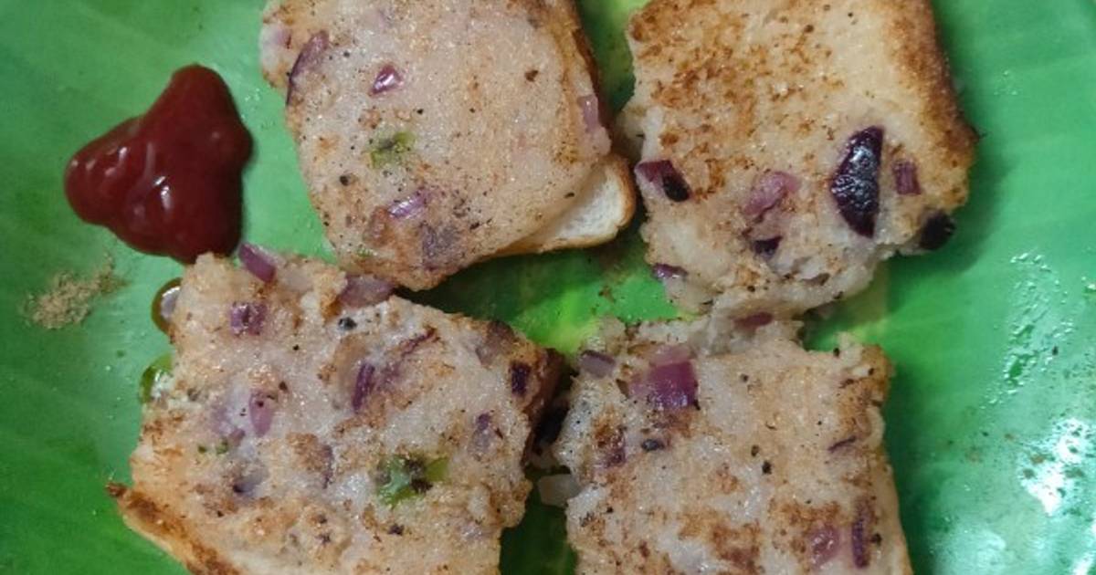 Suji toast Recipe by anvi dewan - Cookpad