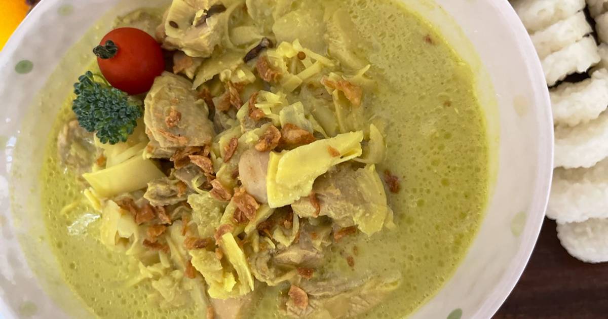 Resep Gulai rebung ayam oleh Tien Murni Astuti - Cookpad