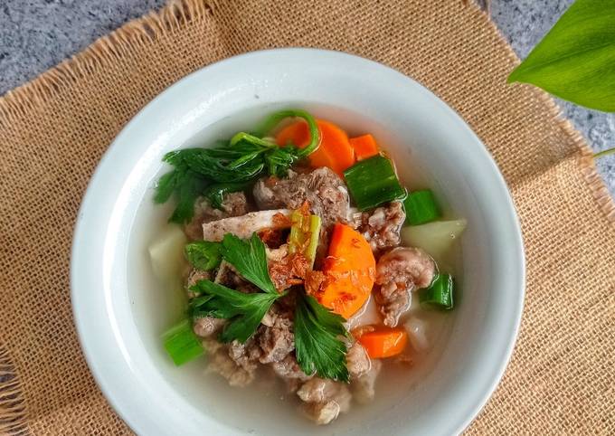 Resep Sop Balungan Dan Tetelan Sapi Oleh Mama Nia Cookpad