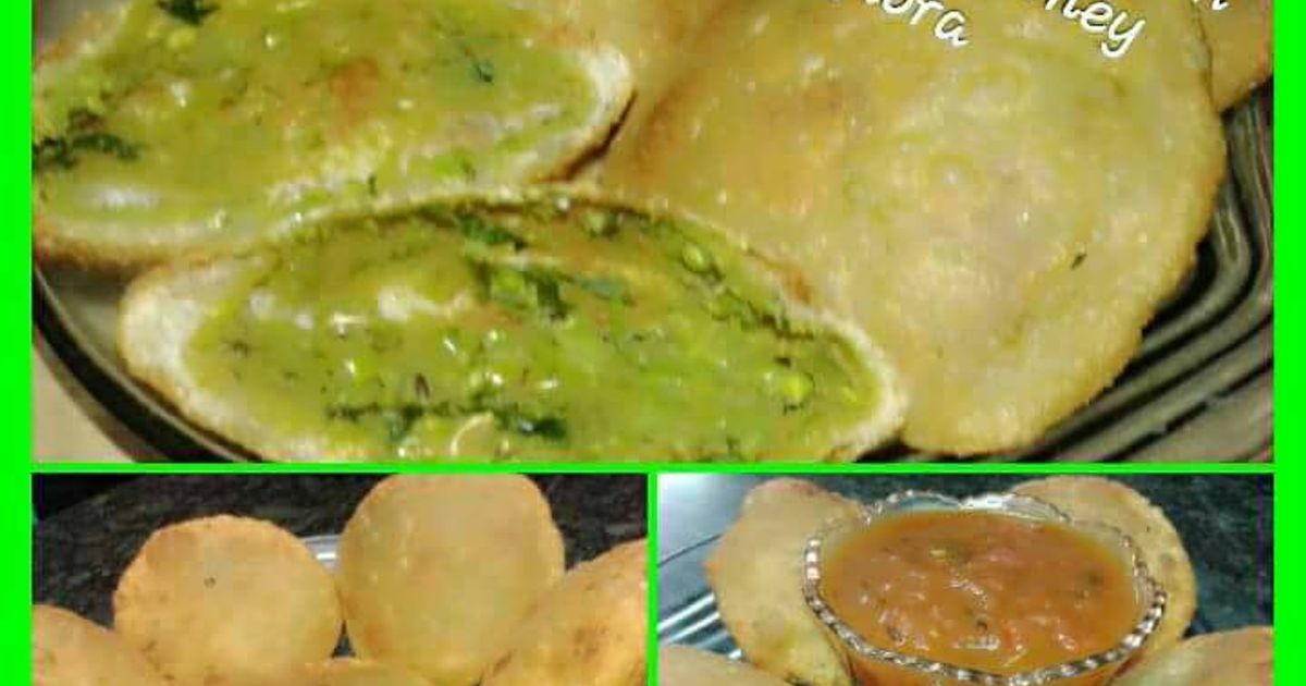 Matar Kachori With Tomato Chutney Recipe by Flora's Kitchen - Cookpad