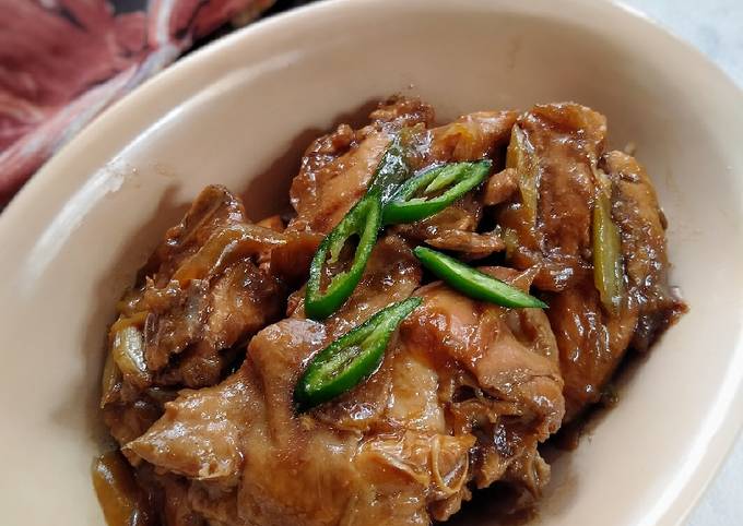Resep Ayam Kecap Saus Tiram Oleh Angken Keenan Cookpad