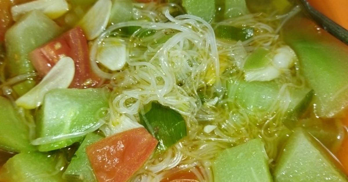 Resep Sayur japan/labu siam soun simple oleh zesa - Cookpad