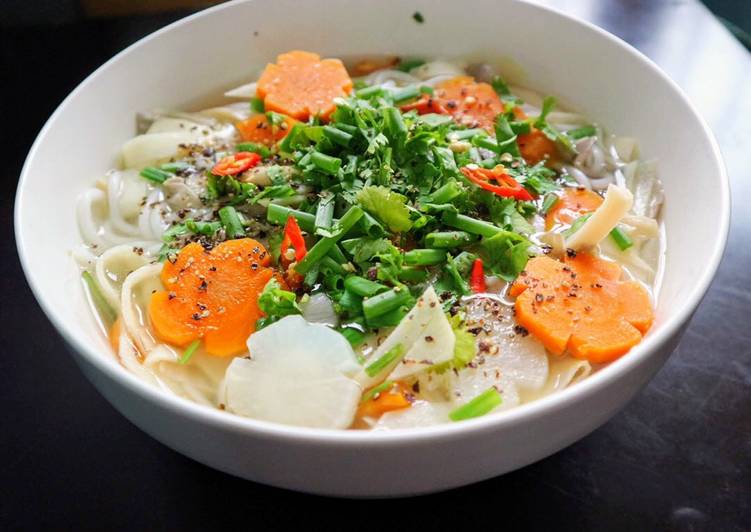 Cách Làm Món Bánh canh chay của Thuy Lan Tran Nguyen - Cookpad
