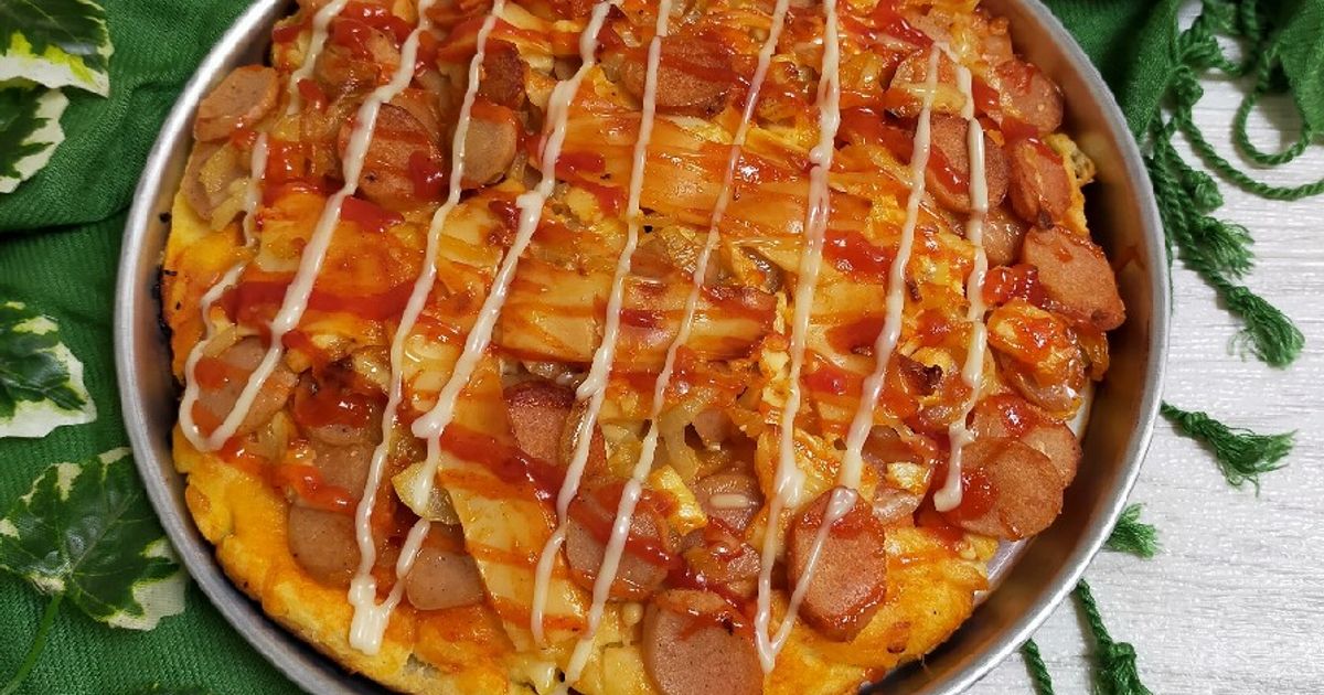 Resep roti tawar 4 roti pizza rumahan enak dan mudah - Cookpad