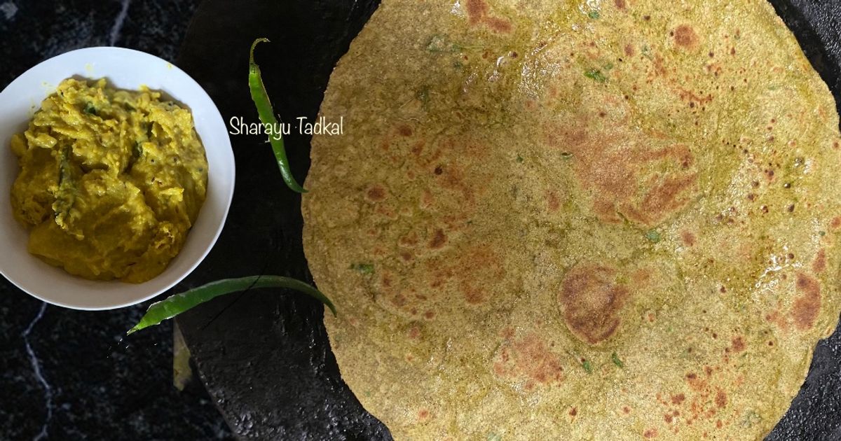 Drumstick Leaves Ragi Paratha Recipe by Sharayu Tadkal Yawalkar - Cookpad
