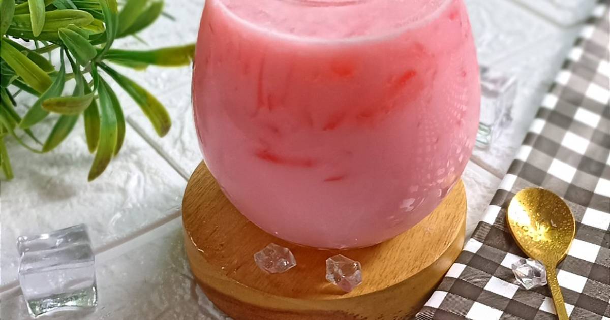 Resep Es serut rasa strawbery oleh Ibu Tina - Cookpad