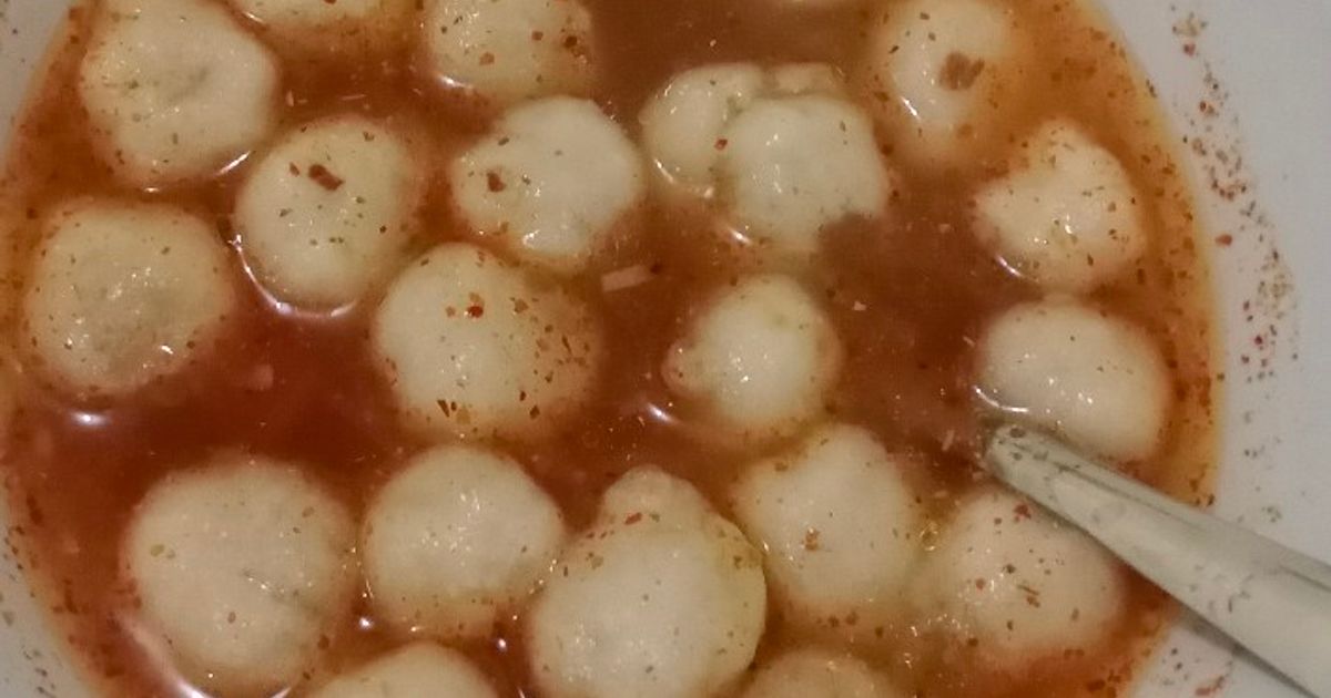 Resep Cimol Kuah Pedas oleh Feby - Cookpad