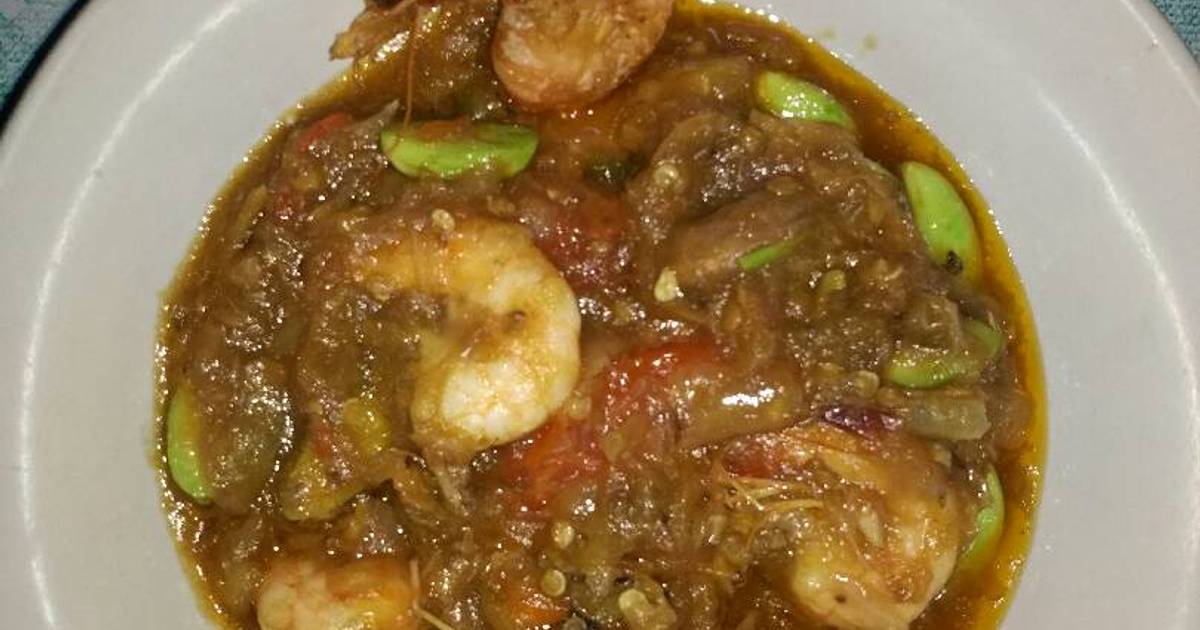 Resep Sambal udang petai oleh Bunda Zhiezhie - Cookpad