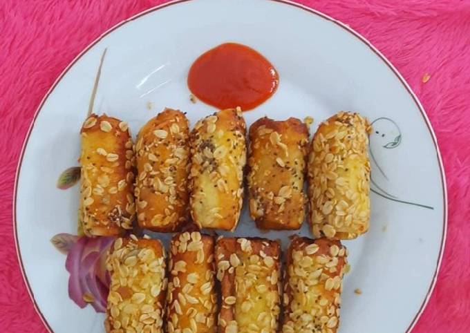 Resep Roti Goreng Oats oleh Dea Adelia - Cookpad