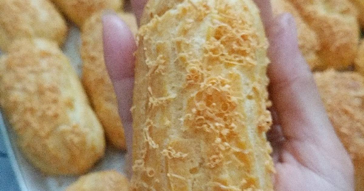 Resep (382) Soes Keju dengan Vla Keju oleh Kiarra Cookies n Cakes - Cookpad
