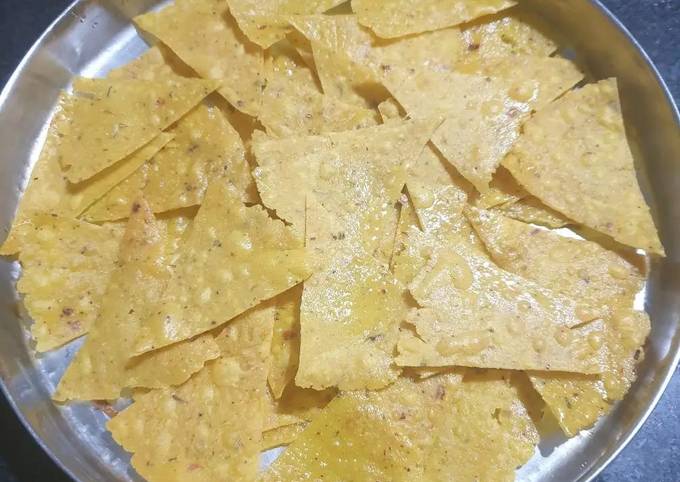 Nacho Crispy Chips Recipe by Asmita Rupani - Cookpad