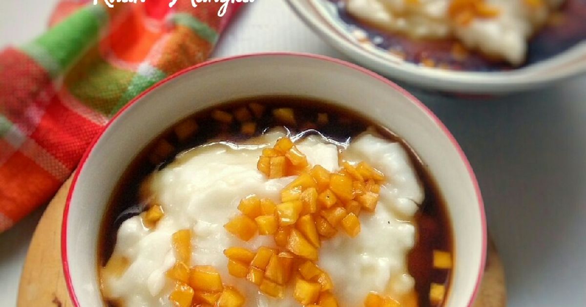 Resep Bubur Sumsum Kuah Nangka oleh Angken Keenan - Cookpad
