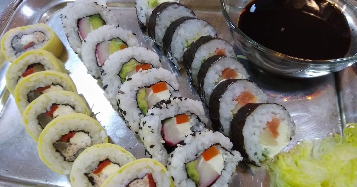 Sushi (Su) Aderezo (Shi) Arroz Receta de Kele