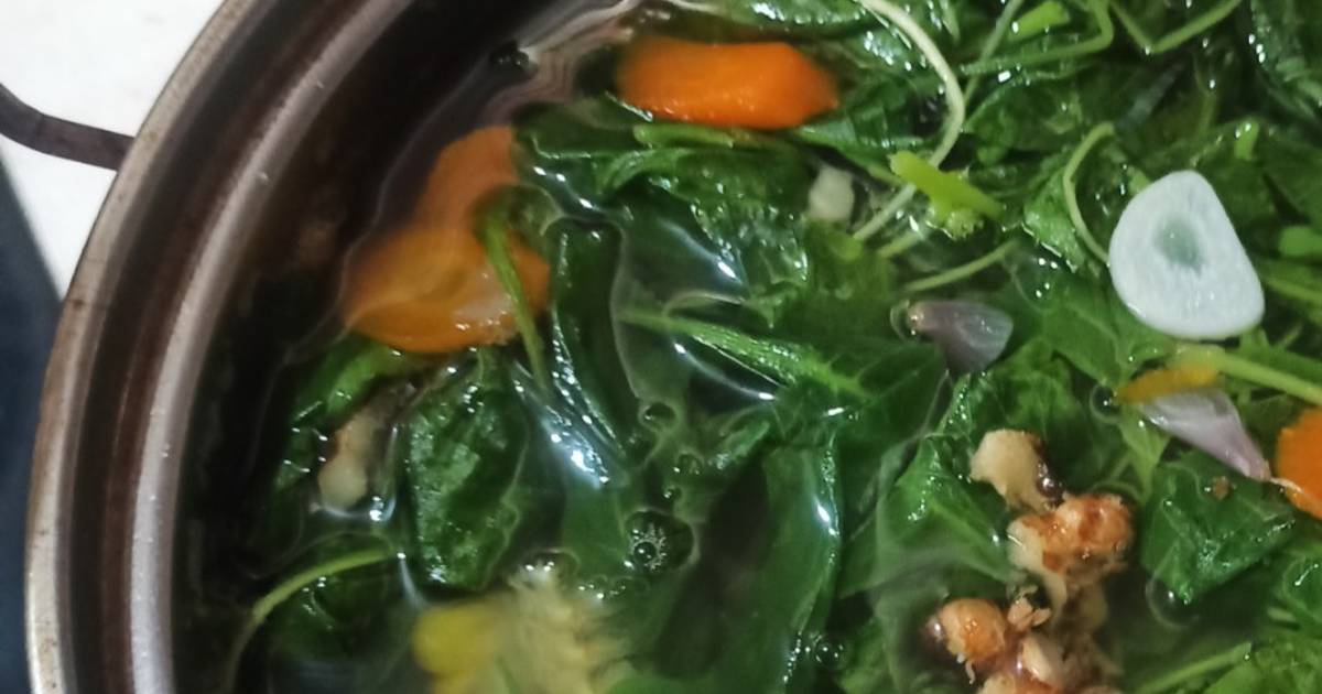 Resep Bening Bayam Kuah Manis (Non MSG, vegetarian friendly) oleh Yaumi ...