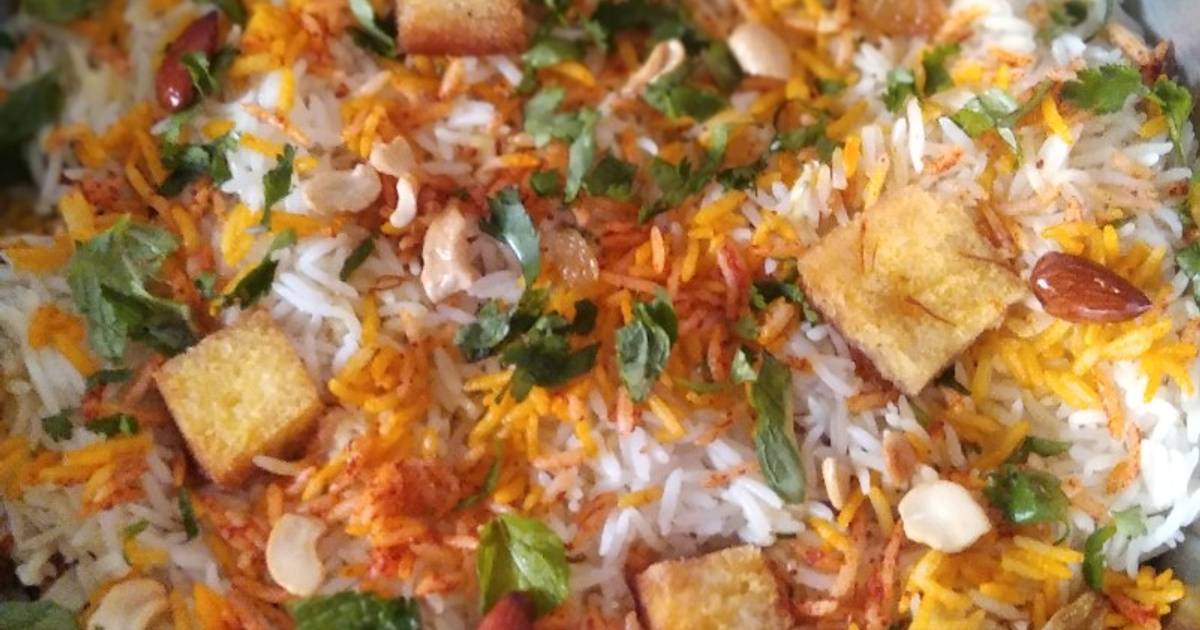 Vegetable. Kabuli Pulao Recipe by Bina Anjaria - Cookpad