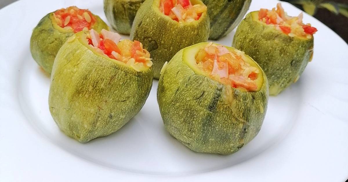 Calabacitas rellenas - 152 recetas caseras- Cookpad