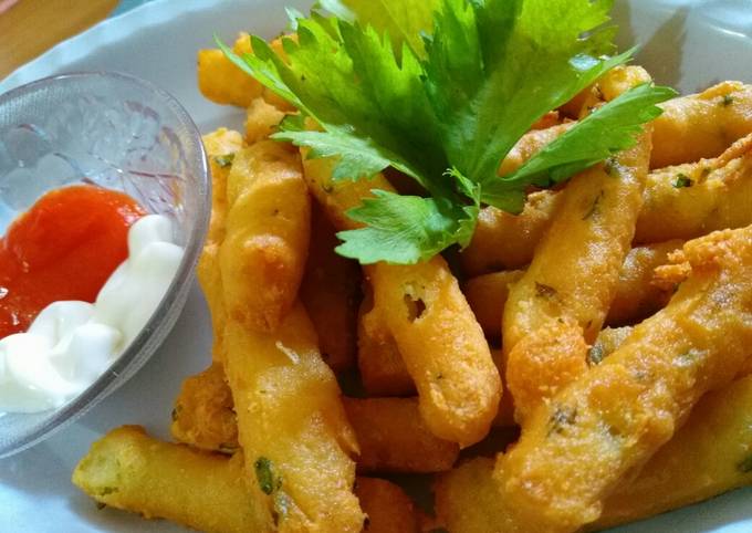 Resep Stick Kentang Keju oleh Nadi@ra Cake - Cookpad