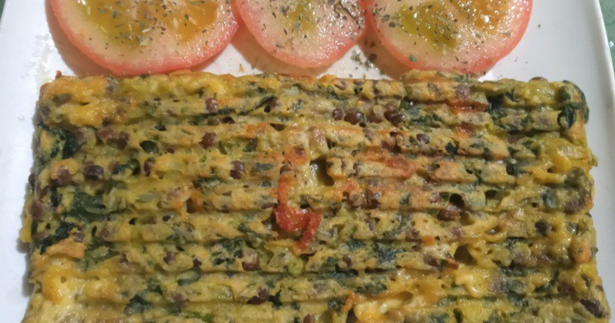 Tortilla De Lentejas Y Espinaca En Grill Eléctrico Receta de Déborah ...
