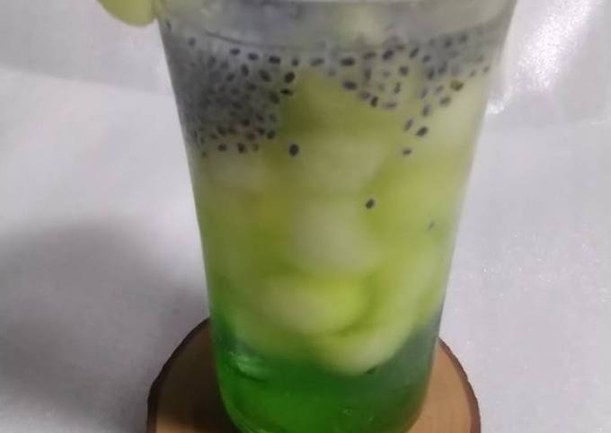 Resep Es Melon oleh Melyni - Cookpad