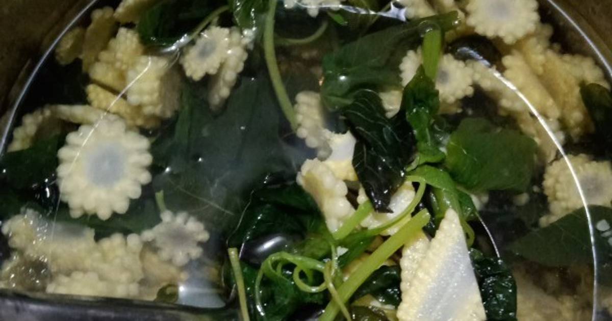 Resep Sayur Bening Bayam Putren oleh ReDaNi - Cookpad