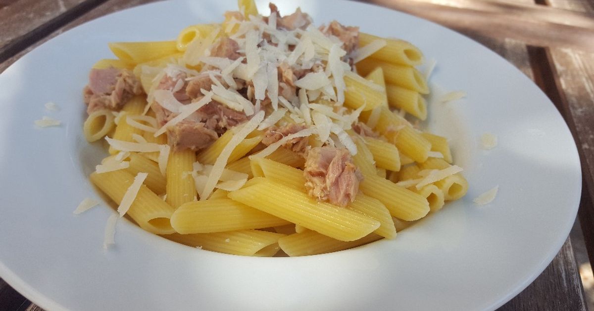 Pasta Penne Con Atún En Lata Receta de Shirley - Cookpad