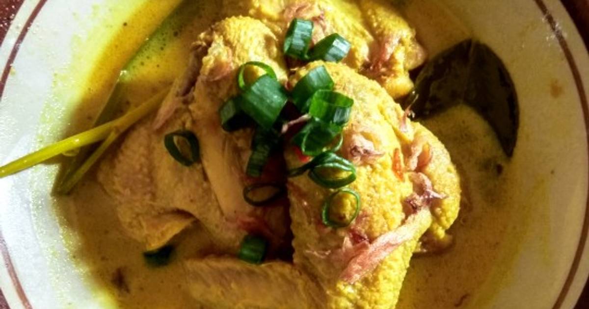 Resep Opor ayam kuning oleh Masak Asyik - Cookpad