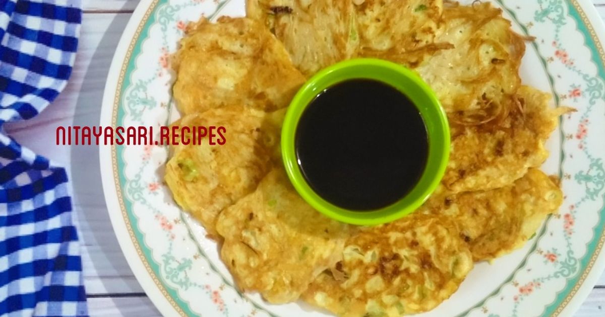 Resep Jeon Enoki (Pancake Jamur Enoki) oleh 🔪Nitayasari.Recipes🥦 - Cookpad