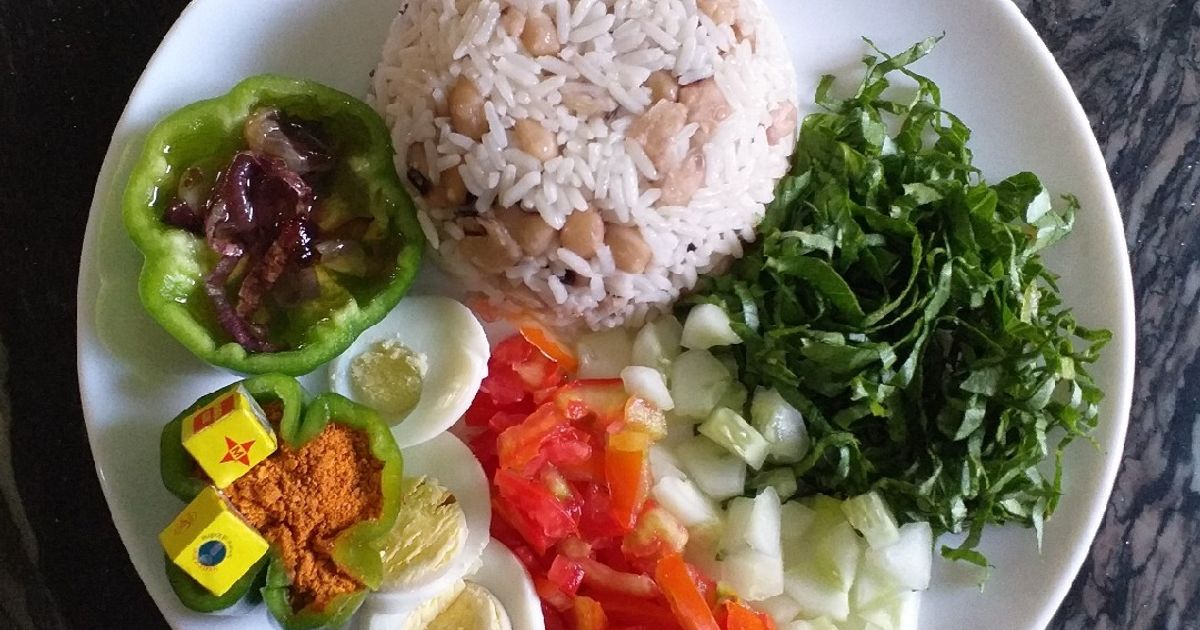 Rice And Beans (Garau Garau) #Garau Garau Contest Recipe by Fatima Dewa ...