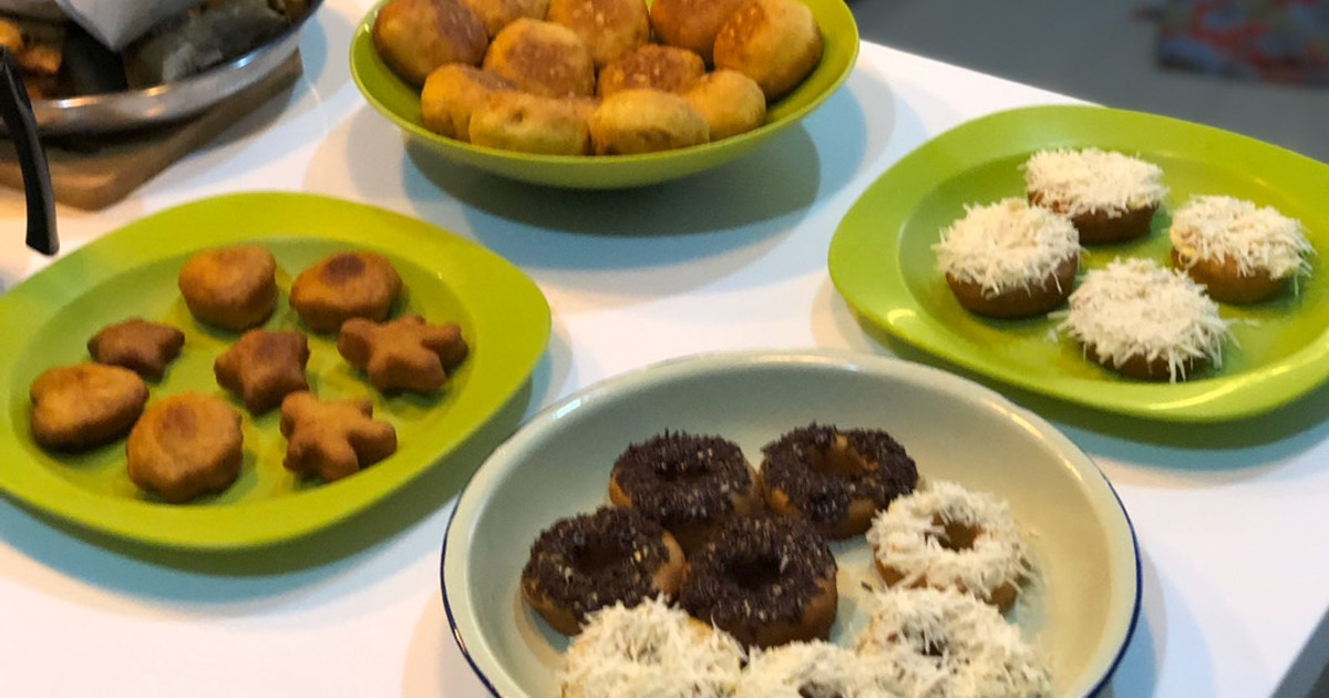 Resep Donat Roti Ubi Goreng oleh masyita palupi - Cookpad