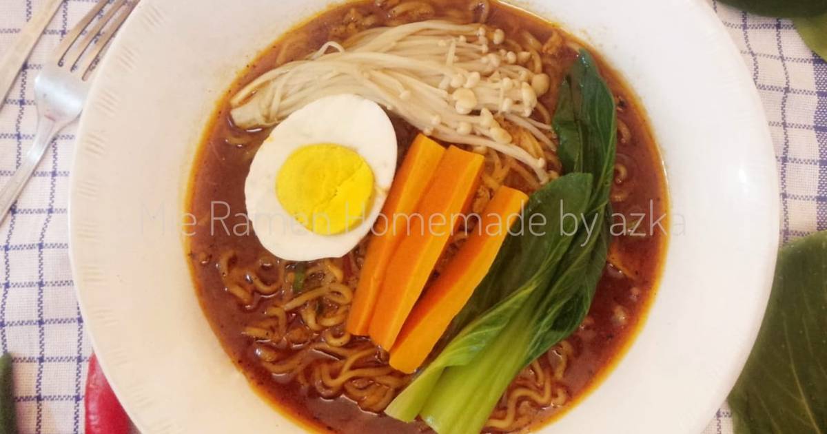 Resep Mie Ramen Homemade oleh azkafairuz (dapurhits) - Cookpad